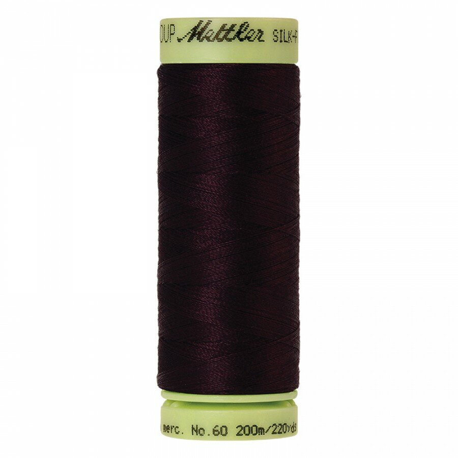 Нить для машинного квилтинга SILK-FINISH COTTON 60, 200 м 0793 Mahogany