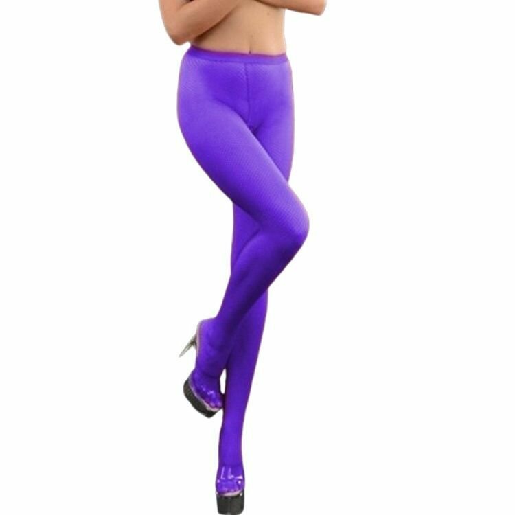 Колготы с вырезом в зоне бикини, La Blinque, фиолетовый, S-M-L