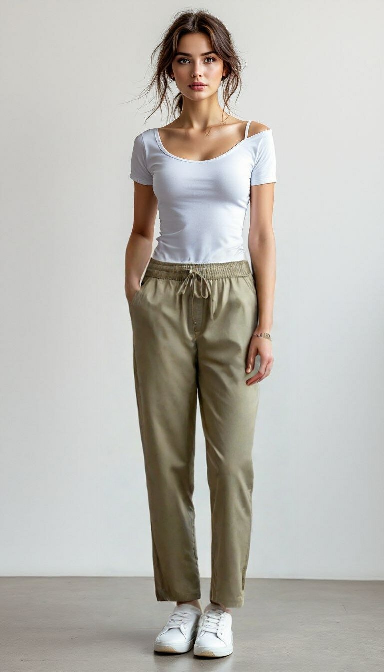 Брюки бананы