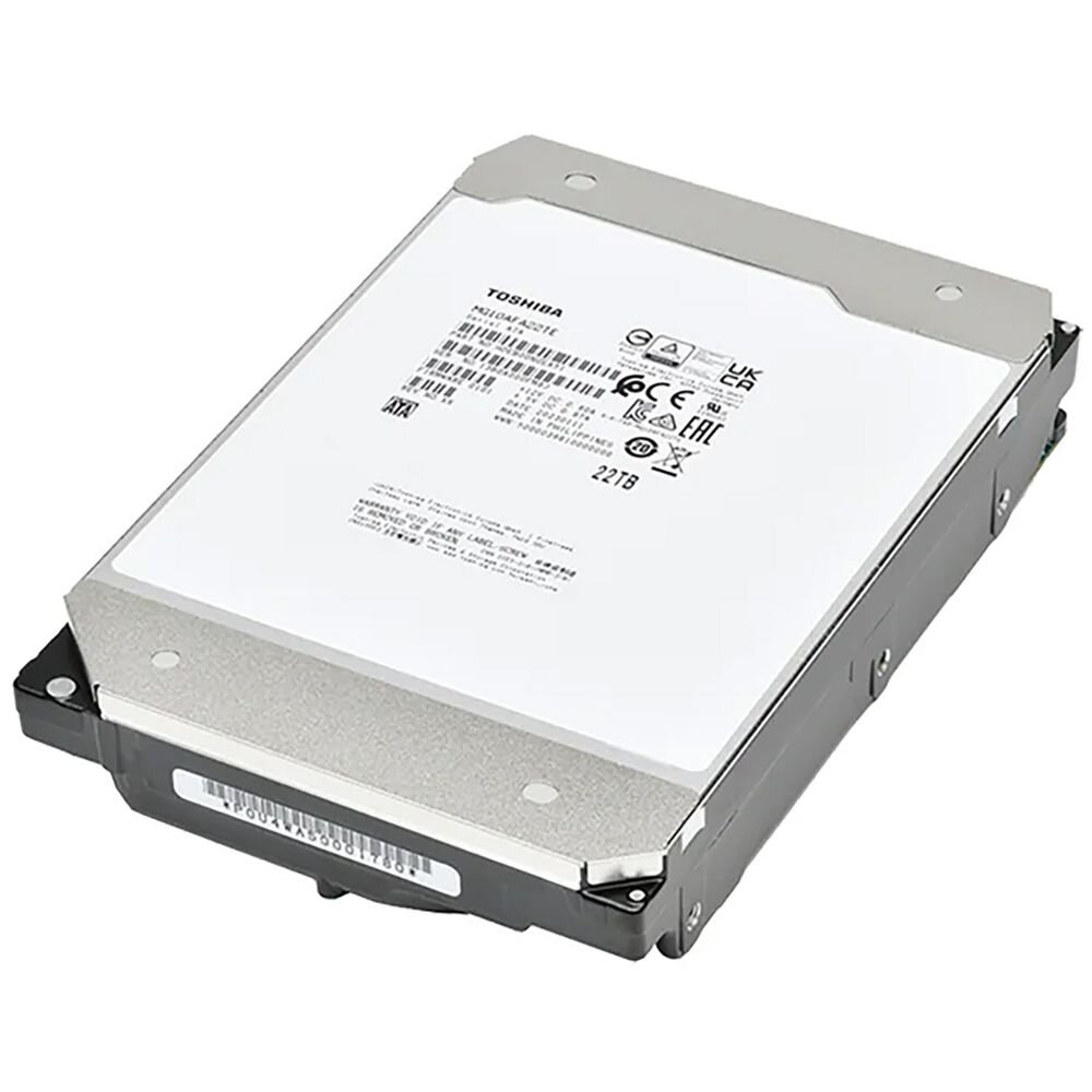 Жесткий диск HDD Toshiba SATA 22Tb 3.5 Server 7200 6Gbit/s 512Mb 1 year warranty