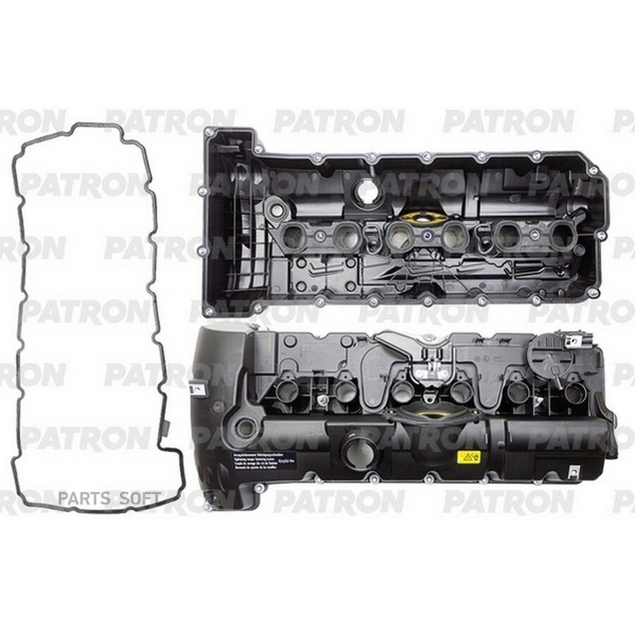 Крышка клапанная (Mot. 2.5/3.0 N51/N52N) BMW: 1 (E81/E82/E87/E88), 3 (E90/E91/E92/E93), 5 (E60/E61/F10/F11/F18), 6 (E63/E64), 7 (E65/E66/F01/F02), X1 (E84), X3 (E83/F2 PATRON P17-0013 | цена за 1 шт