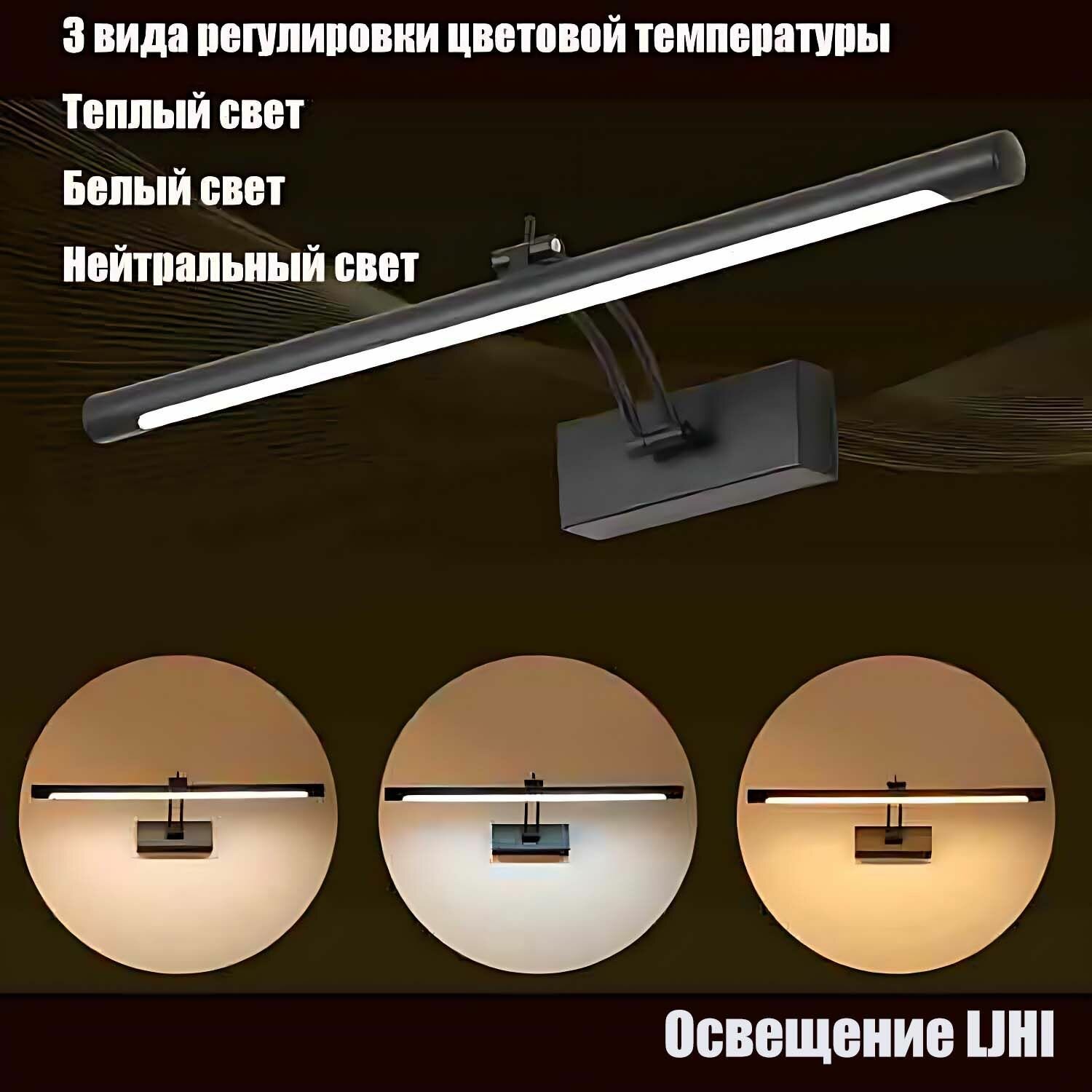 Водонепроницаемый светодиодный настенный светильник для ванной комнаты