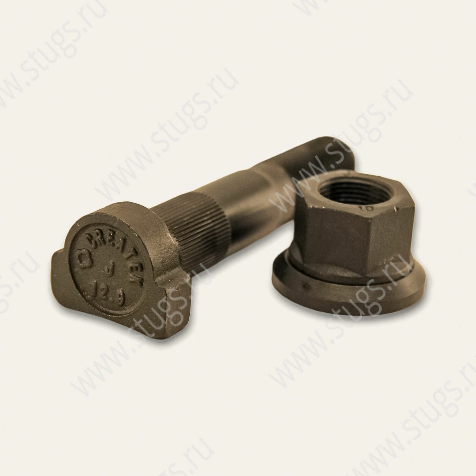 Болт заднего колеса с гайкой F3000 FAW (с насечкой) D-22 CREATEK (L-130) 2406101ZY2D 81.45501.0083