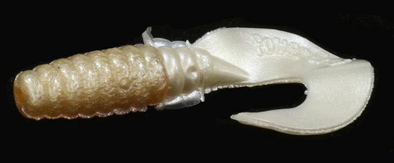 Приманка Berkley Powerbait Micro Power Grub 2" pearl white