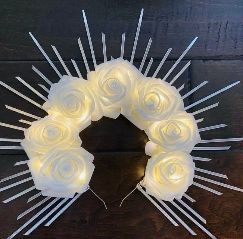 Диадема, корона , ободок для фотосессий с розами
