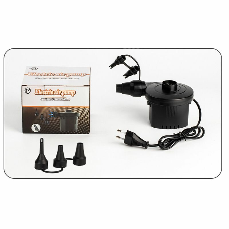 Электрический воздушный насос, небольшой насос и зарядка двойного назначения, 110 В-240 В.