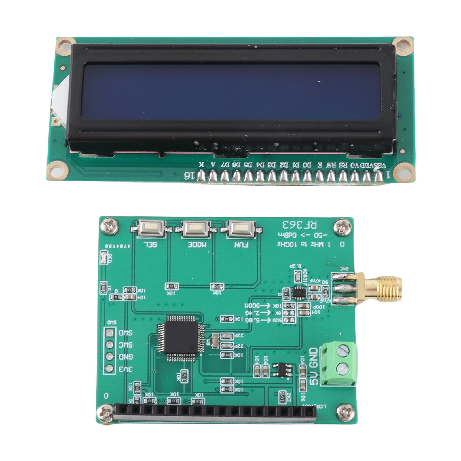 Измеритель мощности радиочастотного сигнала 1 МГц–10 ГГц для измерения затухания.