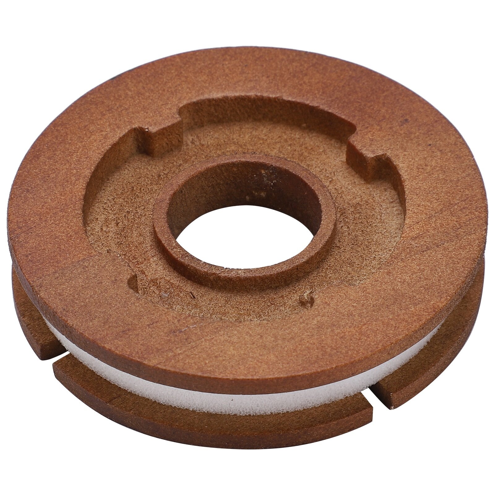 Деревянная катушка для хранения лески, приманок, поводков, аксессуаров для мушек.