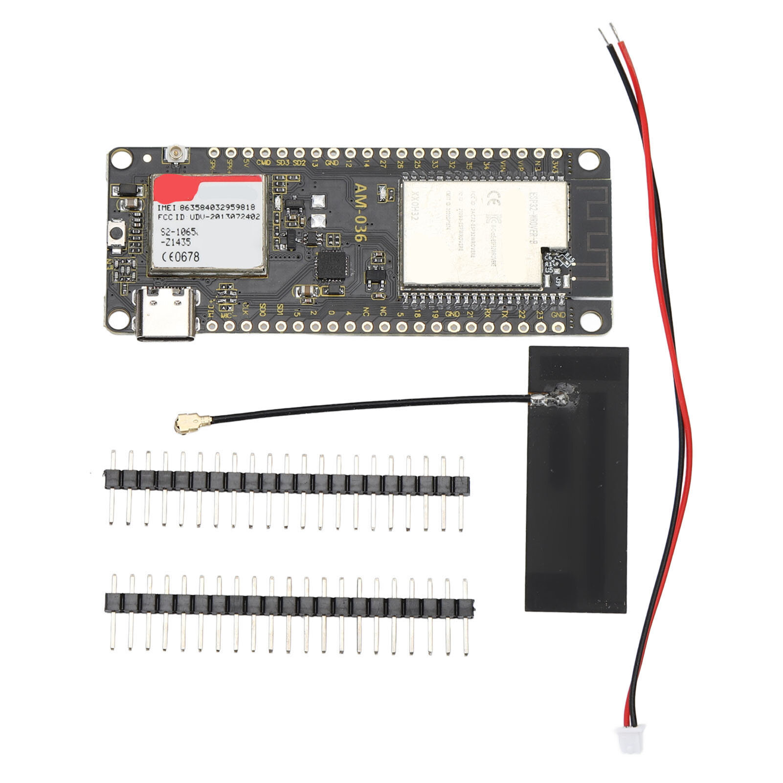 Для беспроводного модуля ESP32, беспроводная плата разработки WiFi Bluetooth, GSM GPRS, SIM-карта, модуль платы разработки DC 3,6 5 В