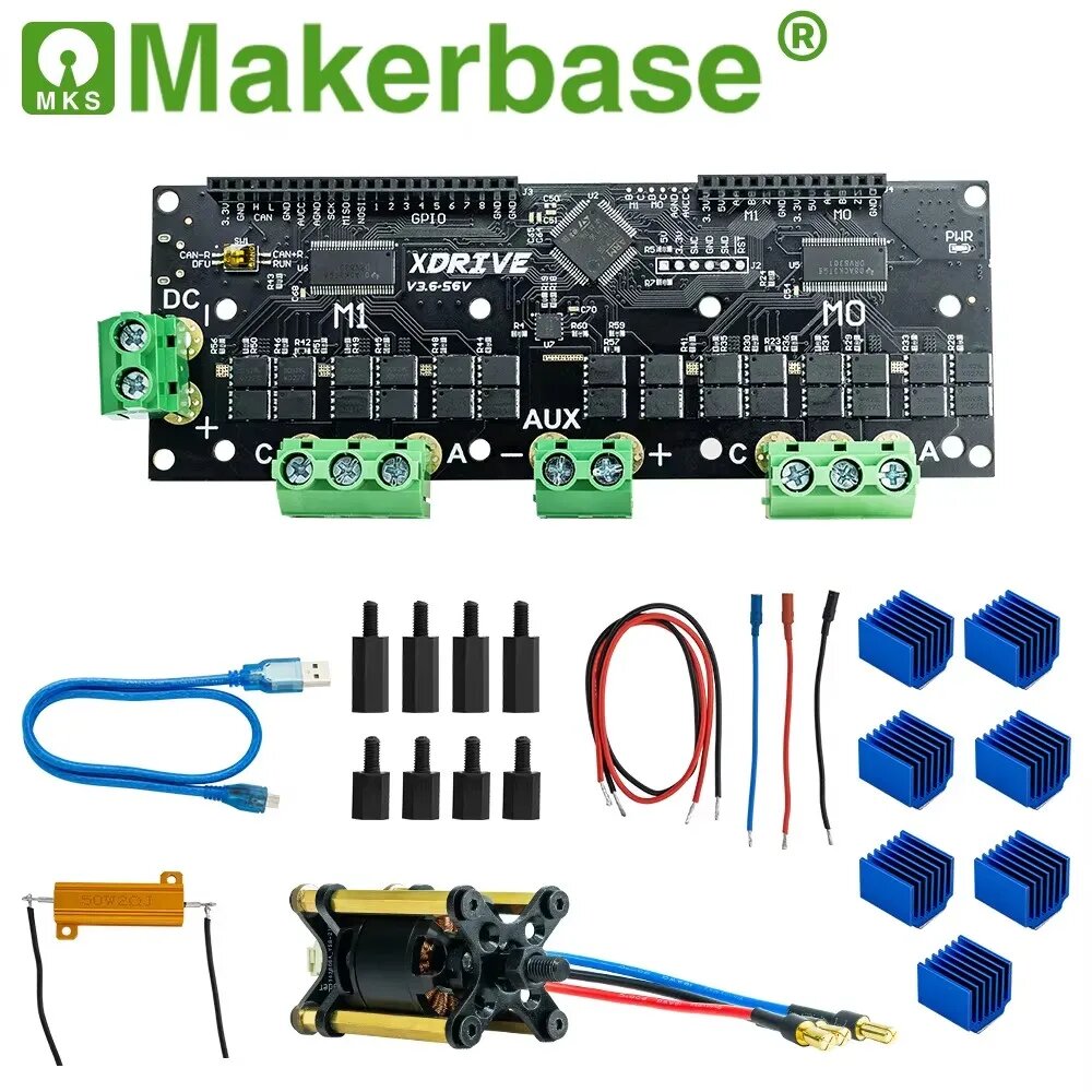 Makerbase MKS XDRIVE-S Контроллер серводвигателя — фото 1