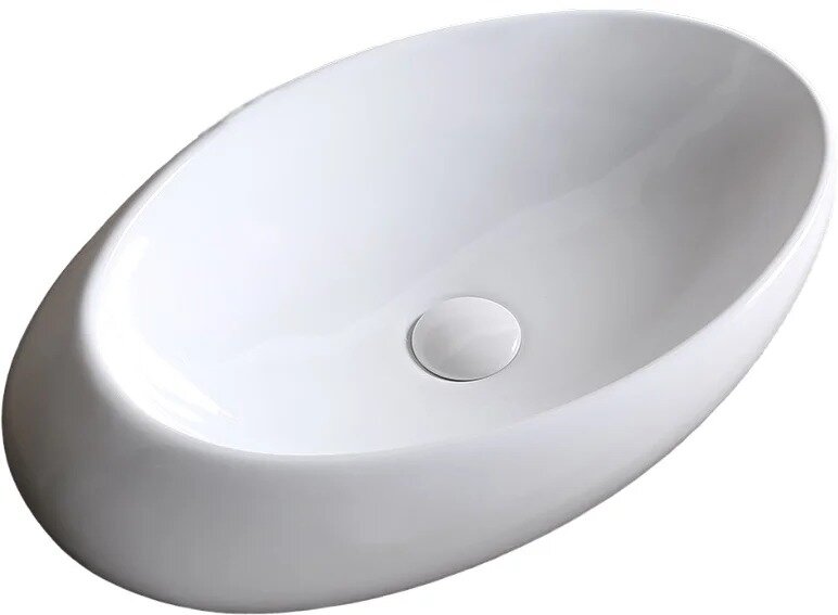 Накладная раковина Cerutti Spa CR0058B, 58, белая /9563