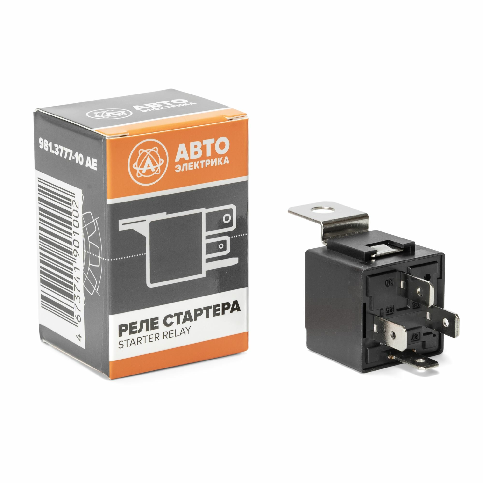 Реле стартера 4-х контактное 24В, для ГАЗ 33081, МАЗ 4370, 5440, 5551, 6303 5516 К 744Р2 арт 981377710AE АвтоЭлектрика
