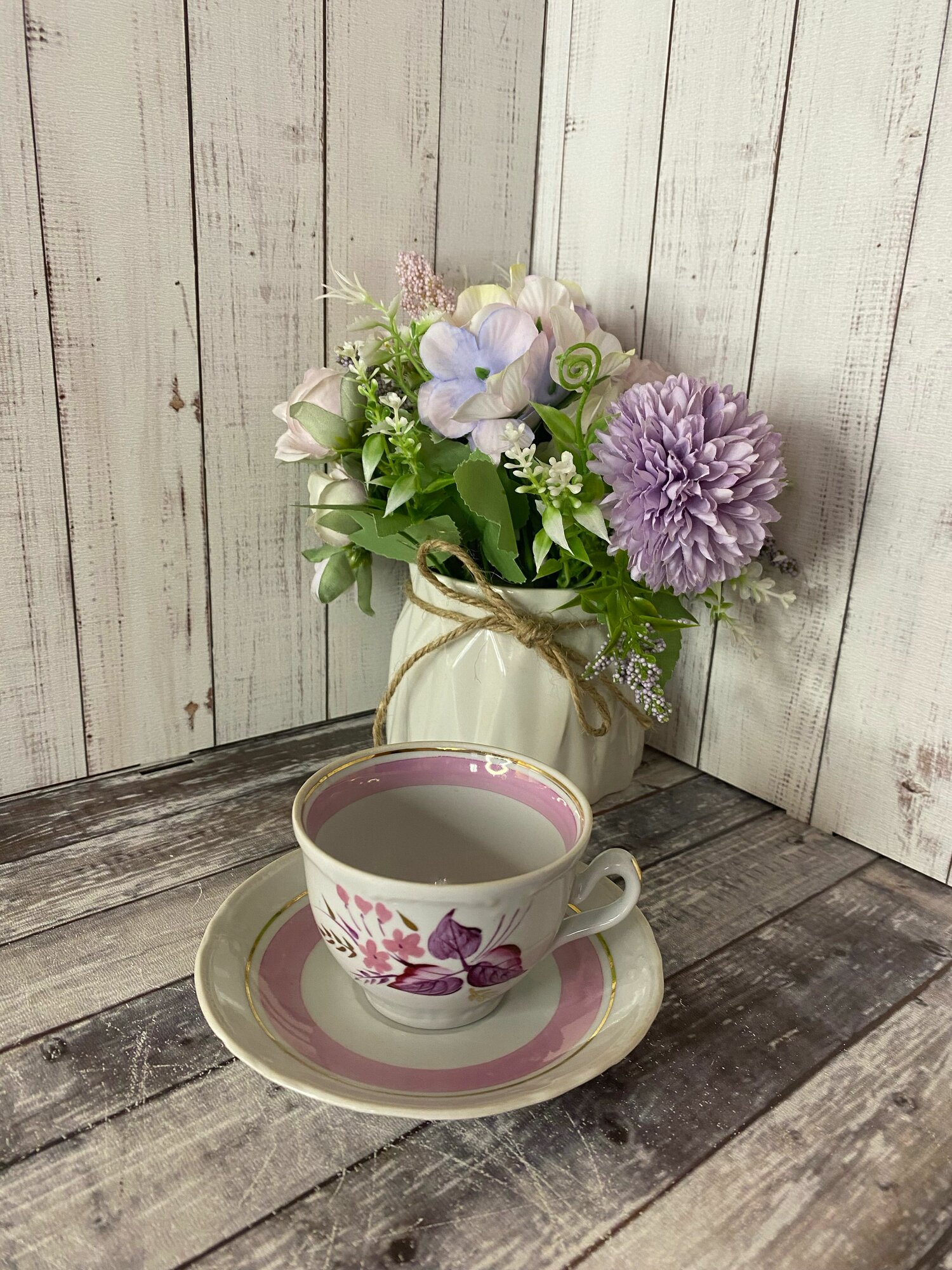 Кофейная пара СССР Нежность Первомайский фарфоровый завод, фарфор