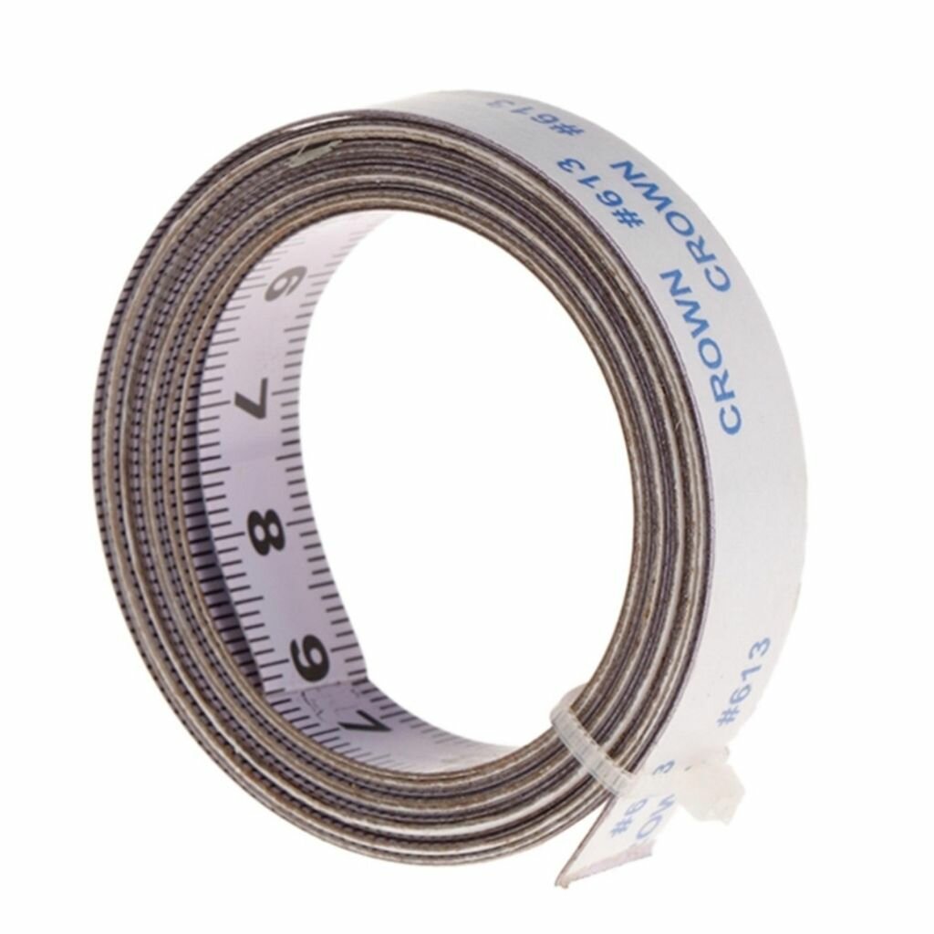 Рулетка под углом, самоклеящаяся метрическая стальная линейка, шкала пилы для фрезерного стола с Т-образной направляющей, ленточный инструмент