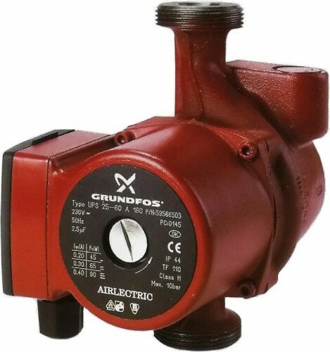 Насос циркуляционный GRUNDFOS UPS 25- 60 A 96281491 НС-0027434