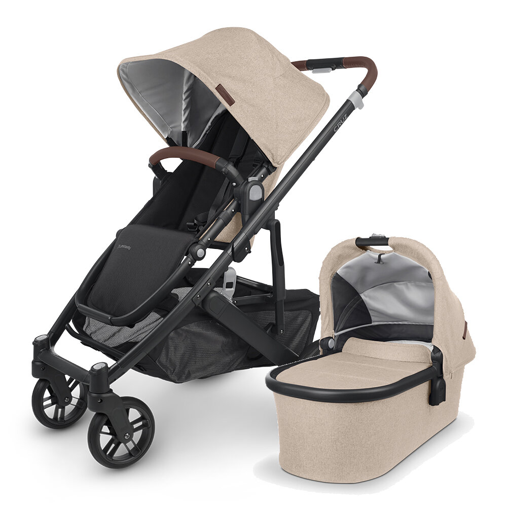 Детская коляска 2в1 UPPAbaby Cruz V2, цвет Liam (Бежевый меланж)