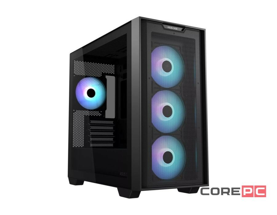 Компьютерный корпус ASUS A21 PLUS TG ARGB Black (90DC00H0-B19010)