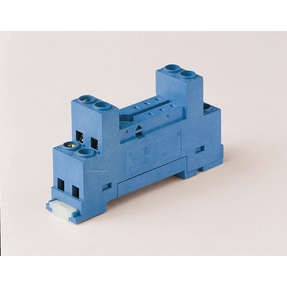 Finder , Розетка для реле 40.51, 40.52, 40.61, 44.52, 44.62; с комб конт; с метал ф, 9565SMA