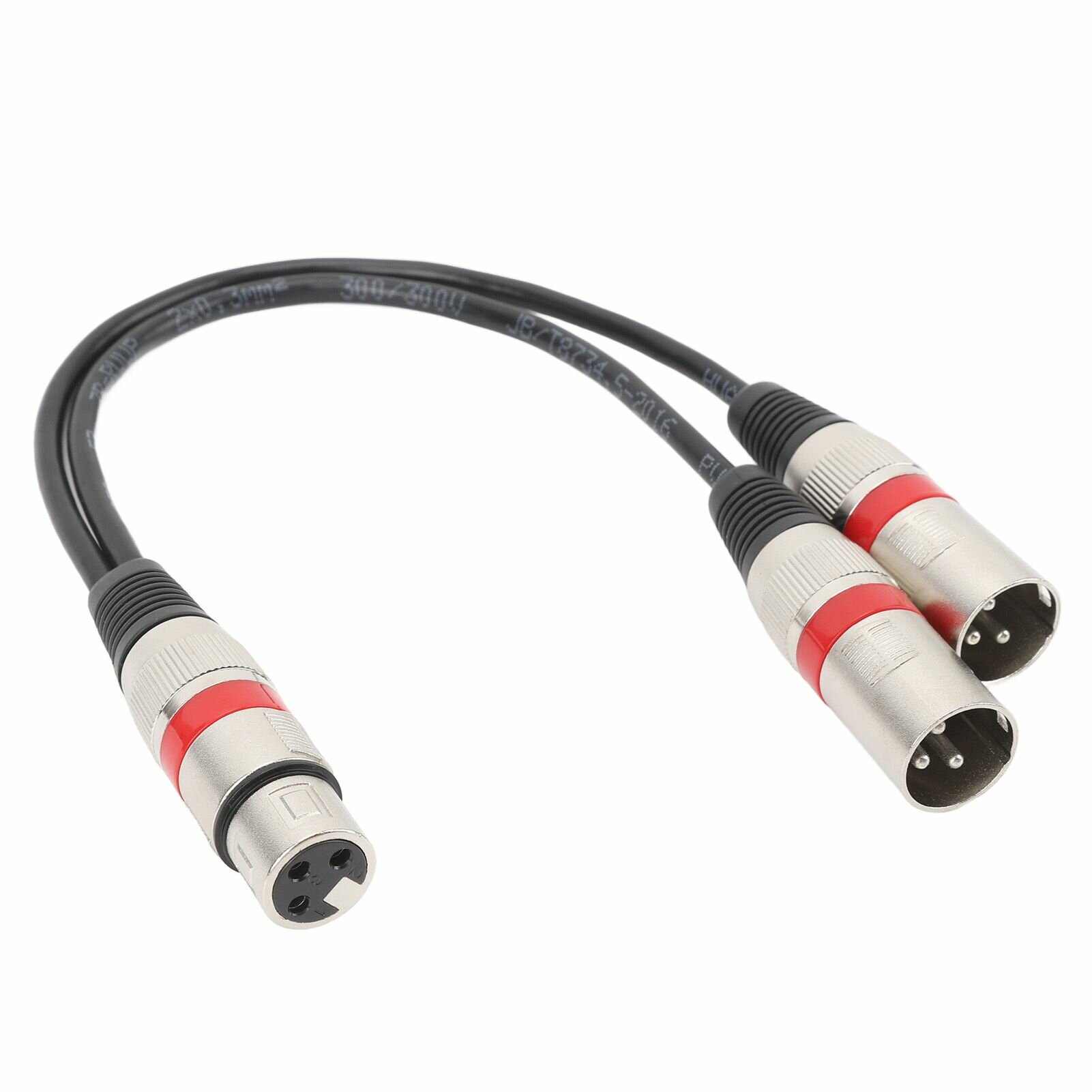 Разветвитель XLR Female - 2x XLR Female 11,8 дюймов