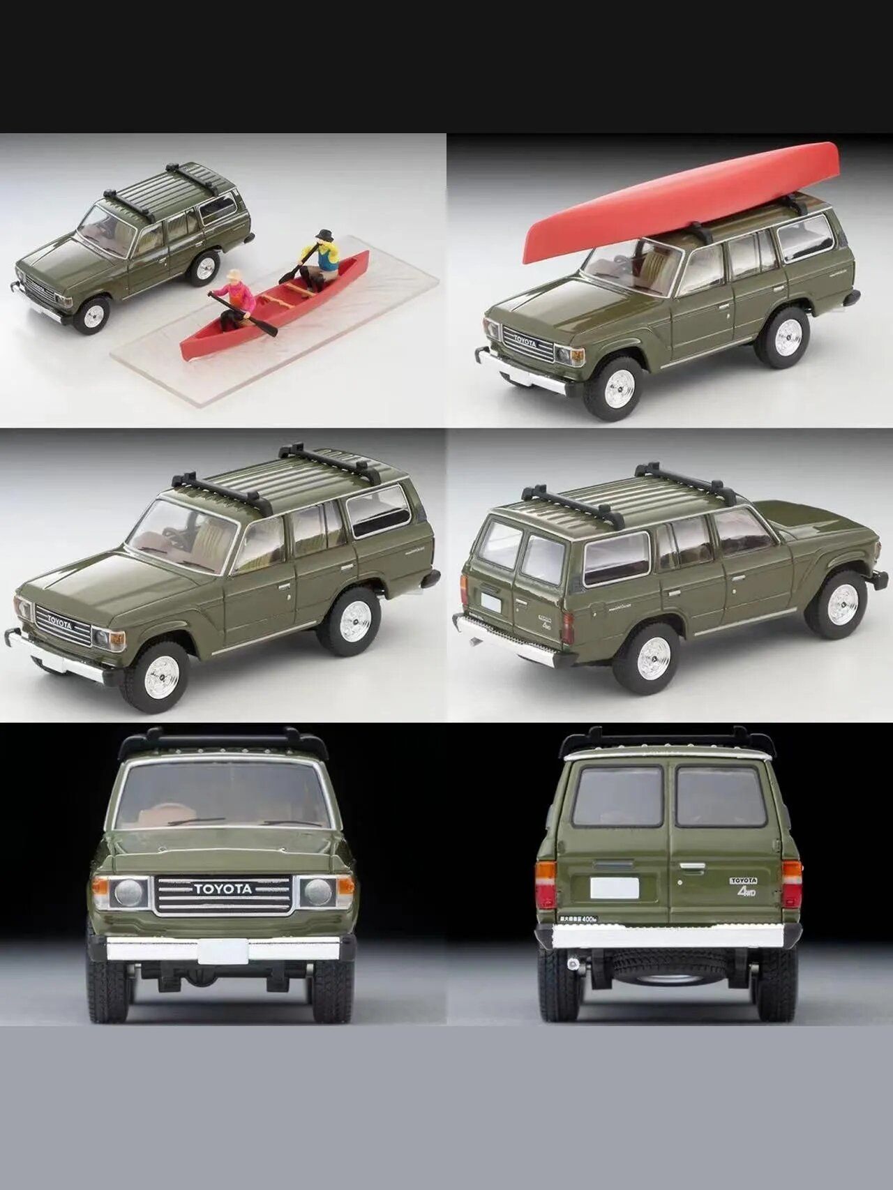 Машинка Tomytec Tomica TLV 1/64 LV-N279e Toyota Land Patrol 60 Olive Green Die-cast Alloy Car Model Collection Toy Gift