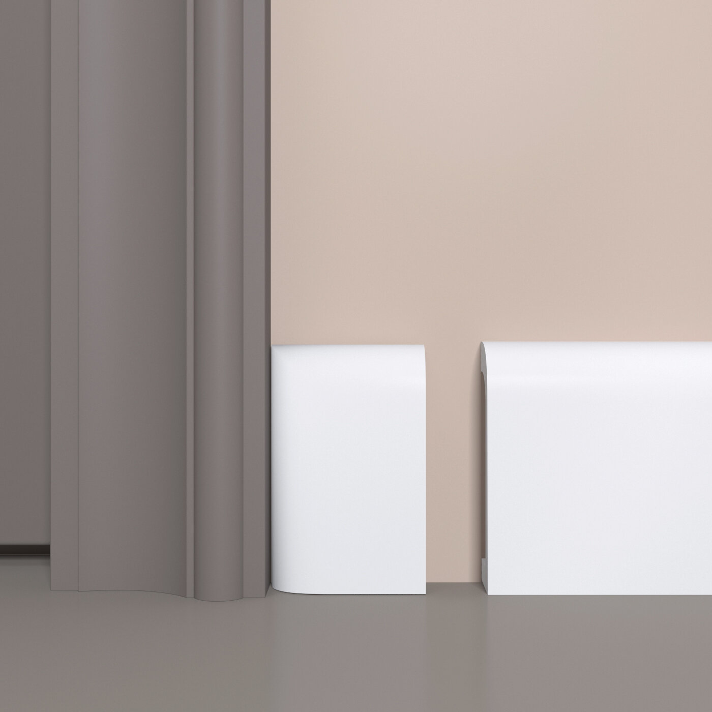 Завершающий элемент к плинтусу Bello Deco П16 комплект из ( 2 штук )