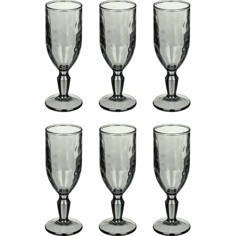 Набор бокалов для шампанского Crystal, 170 мл, 6 шт./уп.