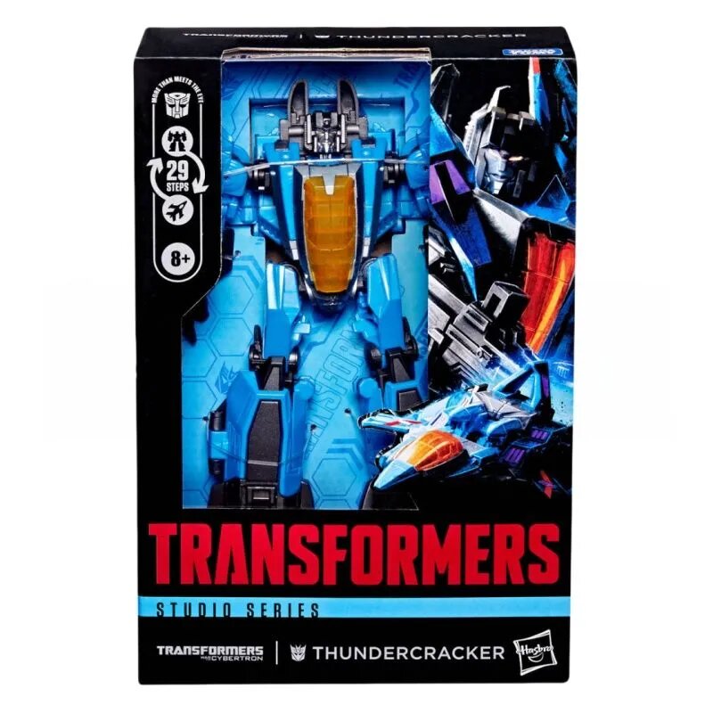 Трансформеры игрушки Hasbro Thundercracker Voyager Class Transformers Studio Series Transformers: War for Cybertron