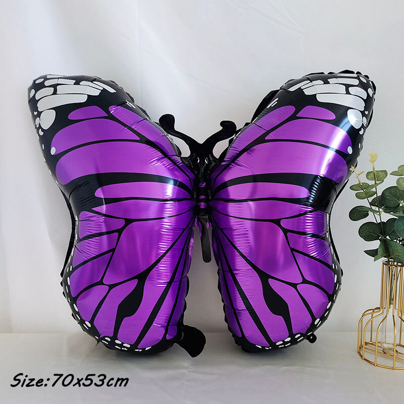 Воздушный шар из алюминиевой фольги, бабочка,1 шт.