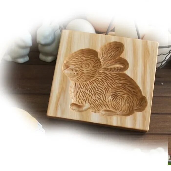 Деревянные формы для печенья MOONBIFFY 10x10x2cm