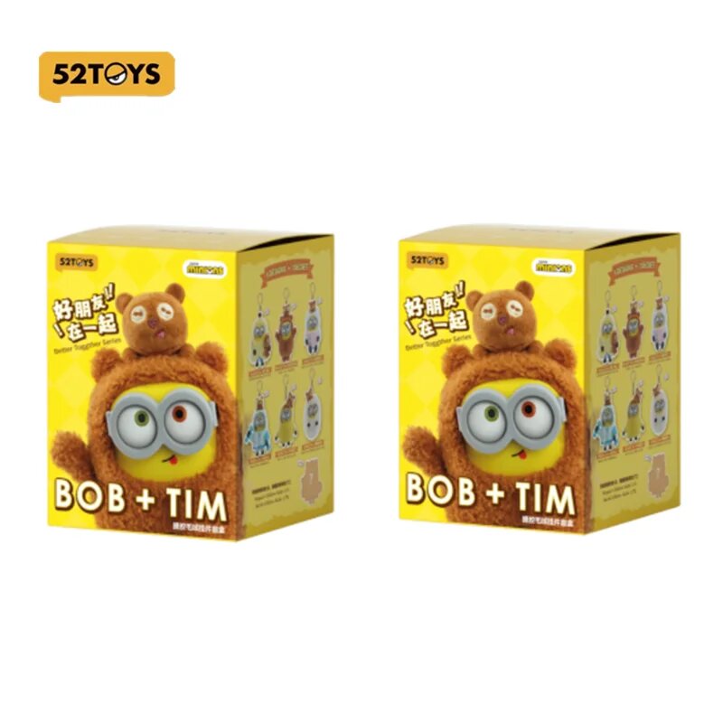 Фигурки Bob & Tim Minion Good Friends Together 52TOYS, 2шт, цвет: random-2BOX
