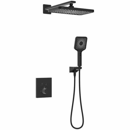 Душевой комплект Kaiser® Kaiser Sano (08477-9) Черный Матовый