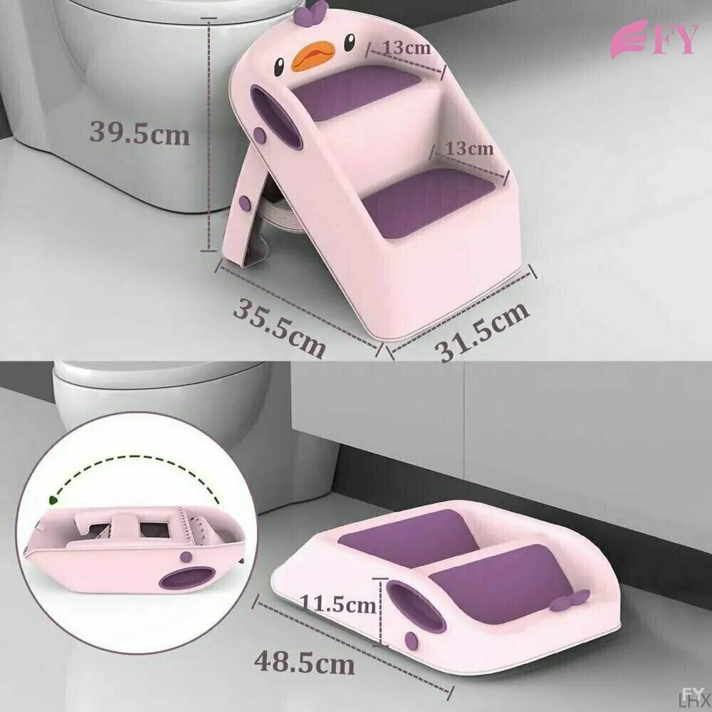 Табурет "Стремянка", 1 шт, пластик, складной, светло-зелёный