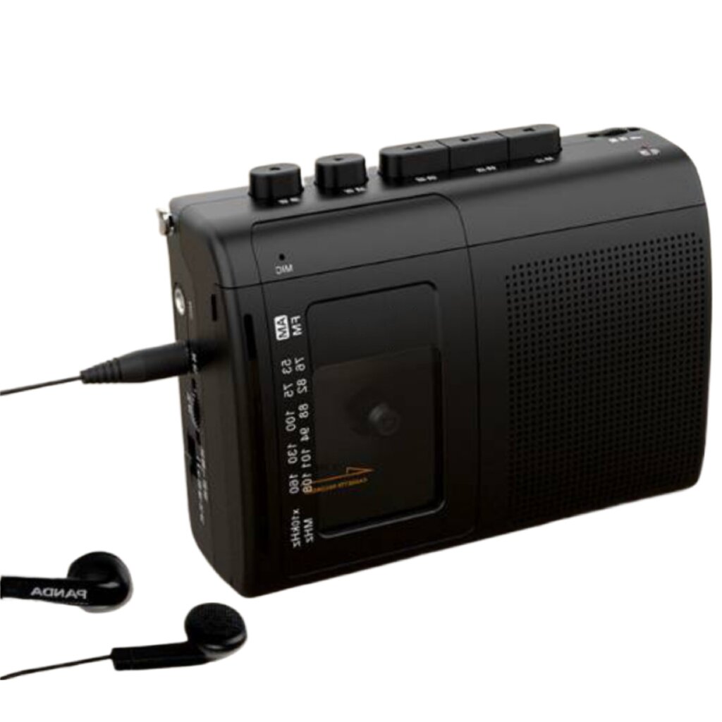 Portable Cassette Player Recorders with AM FM Radio Builts in Speaker for Nostalgic Music Lover Clear Audios DC5V Power