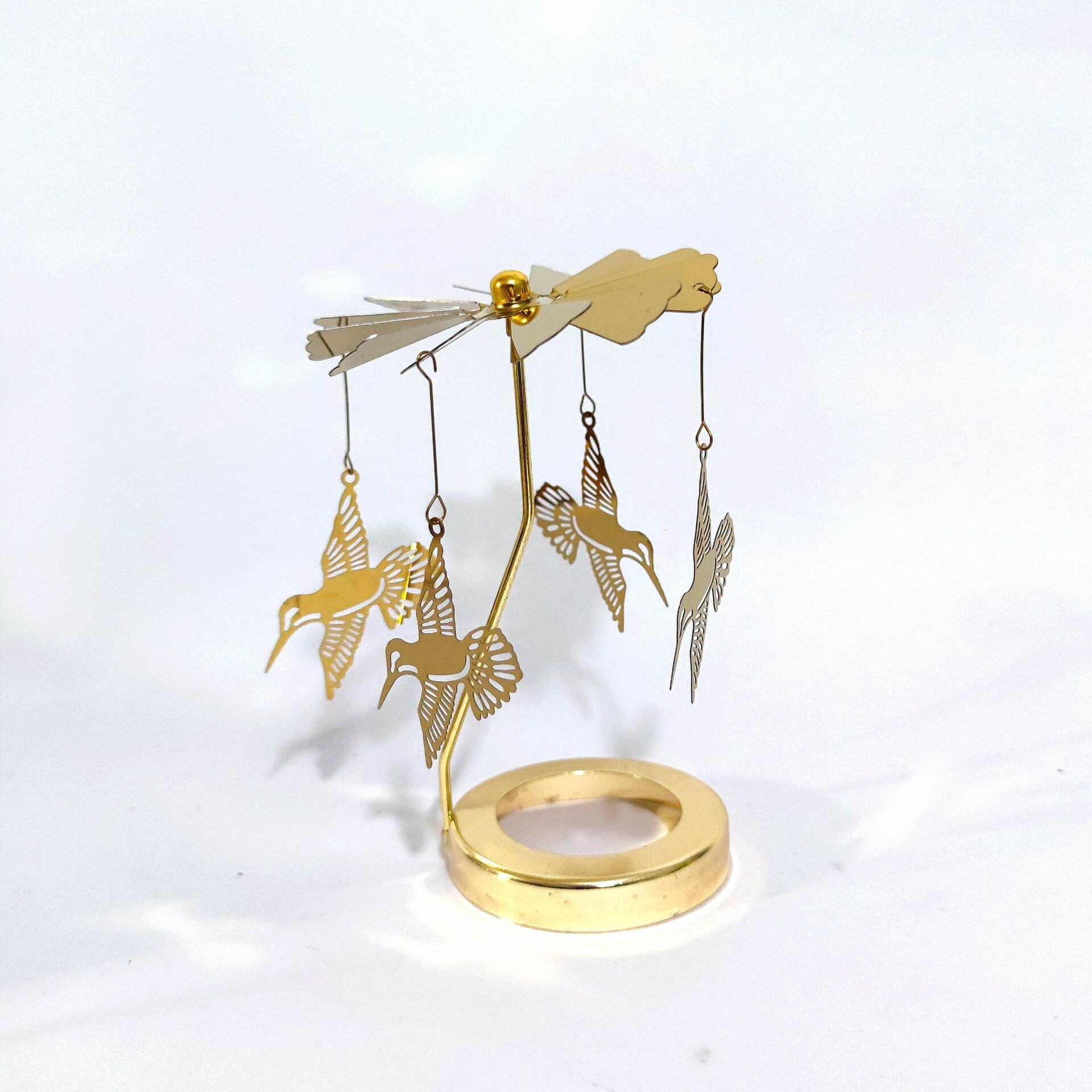 Романтическая ароматическая стеклянная чашка-карусель с оригинальной крышкой, вращающийся подсвечник в виде фонаря.