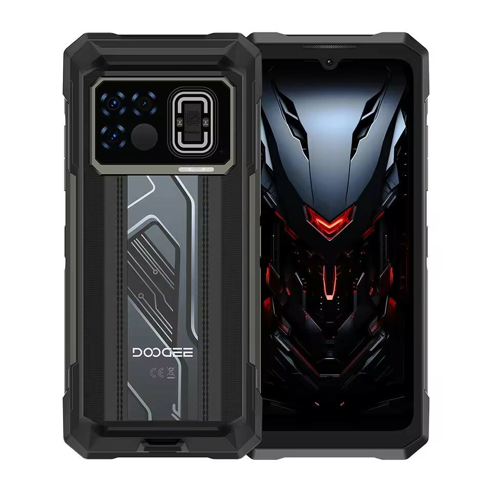Смартфон DOOGEE Fire 6 Max 5G, тепловизионная камера, водонепроницаемый и защищенный от падений, 8/256 ГБ, черное