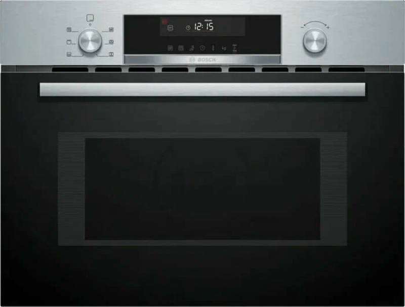 Микроволновая печь встраиваемая Bosch CMA585GS1, нержавеющая сталь/черный
