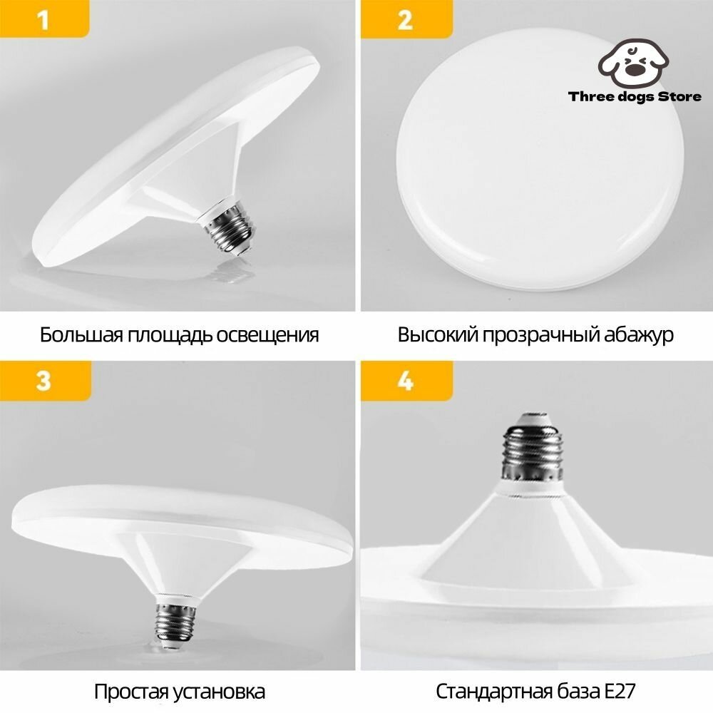 Светодиодная лампа SMD2835/5730, 120 Вт, ультраяркий свет без мерцания, для чтения и мастерской — фото 1
