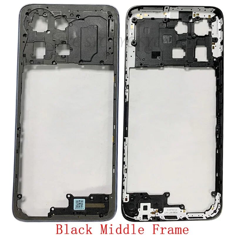 Центральное шасси средней рамы для корпуса телефона Honor X6A, металлическая ЖК-рамка, запасные части