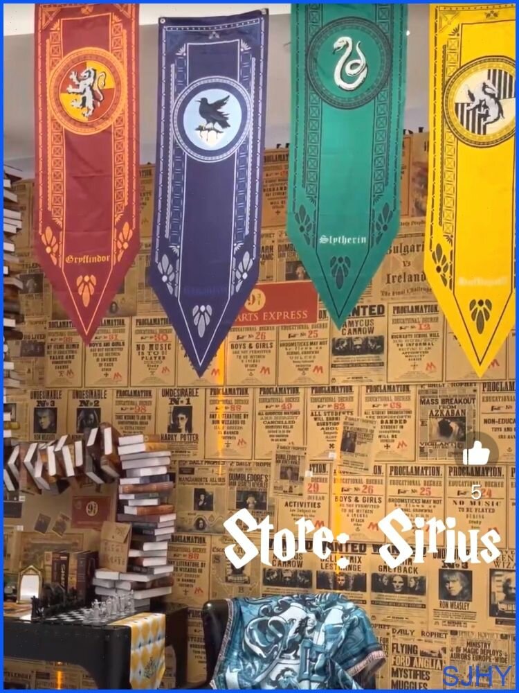 Sirius Гарри Поттер Тематическое интерьерное украшение-флаг-Гриффиндор (1 шт)