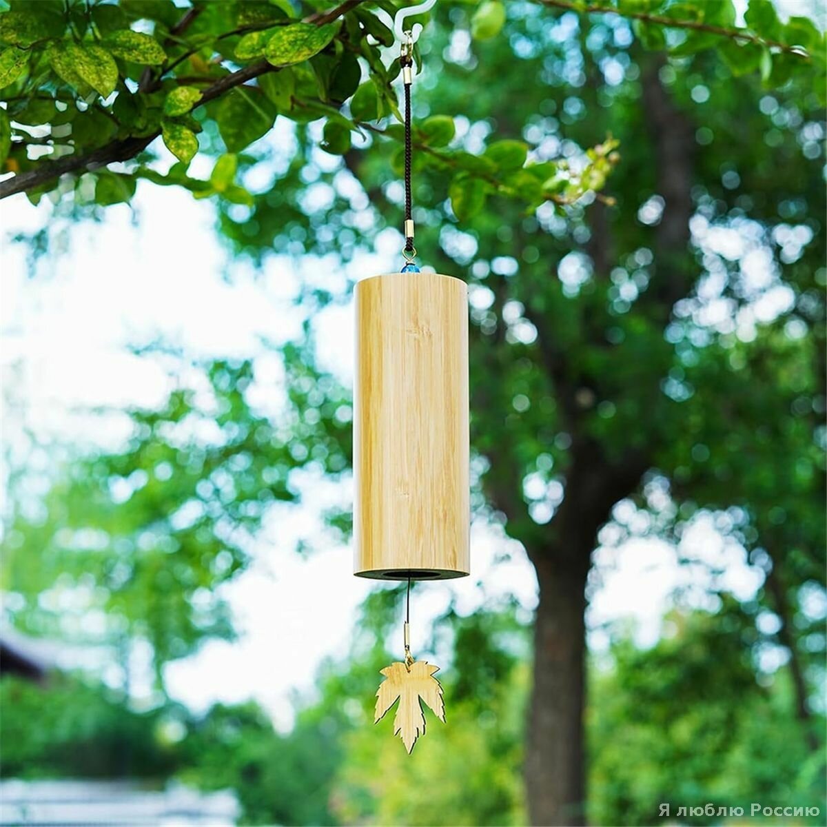 Бамбуковые колокольчики Чакра Чим для медитации с эксклюзивным звуком ветра