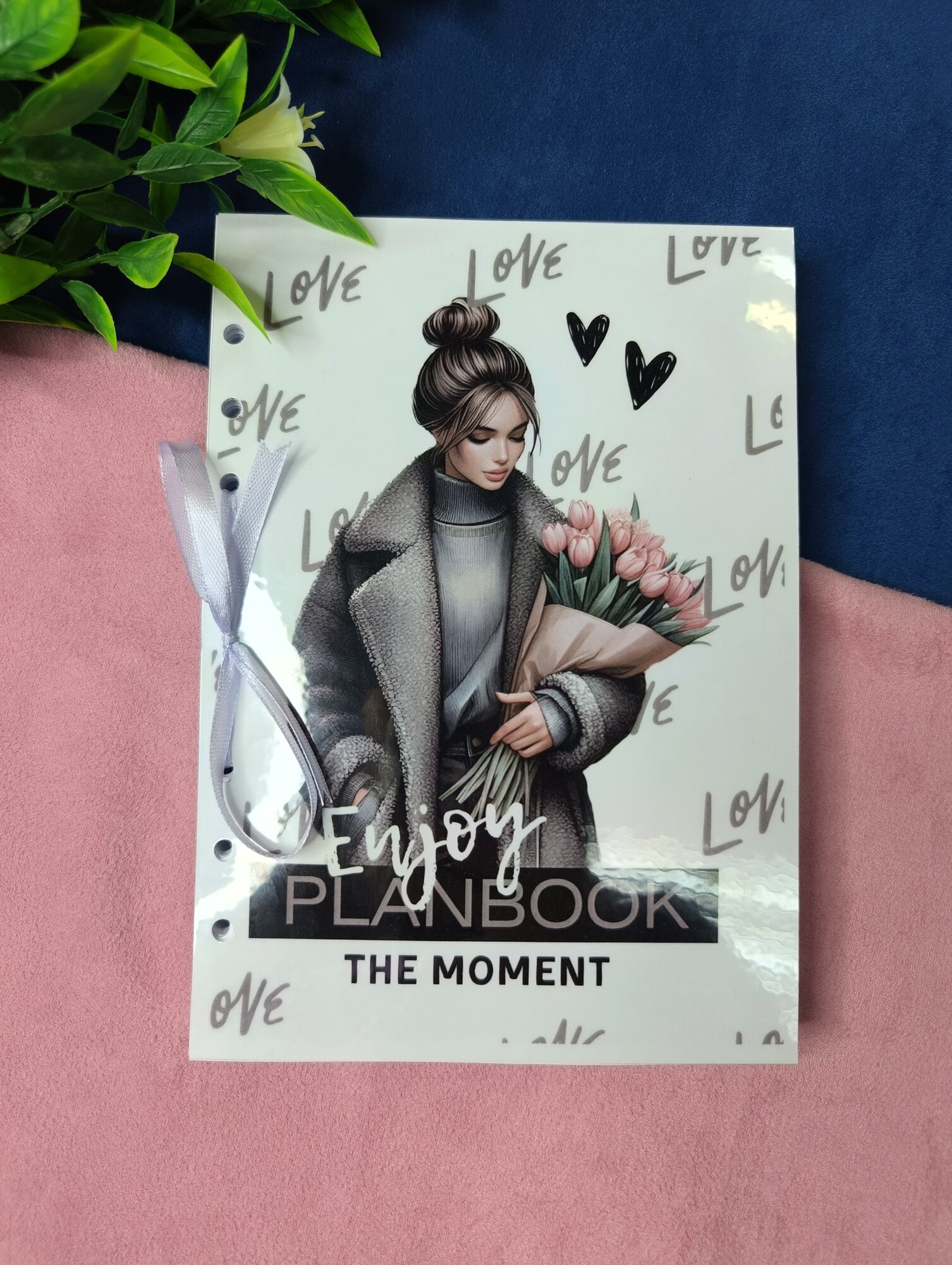 Сменный блок для ежедневника А5 Аврора, недатированный, на 6 колец