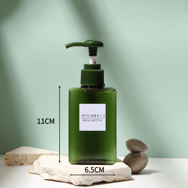 Флаконы для путешествий для дезинфицирующего средства для рук, геля для душа, шампуня, портативные креативные маленькие пустые бутылочки, бутылки с дозатором большой емкости, диспенсеры для лосьонов.