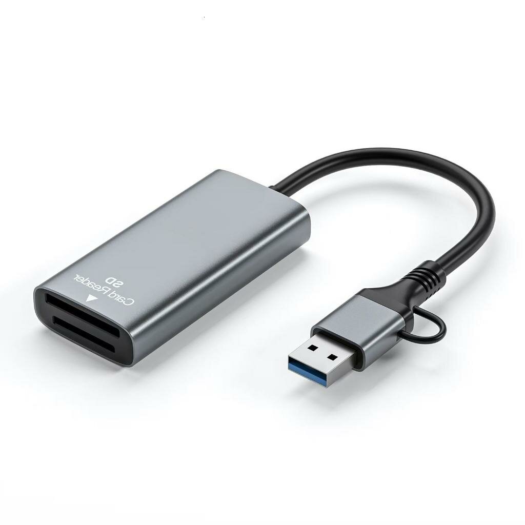 Двухслотовый кардридер USB 3.2 Gen2 для CFast 2.0