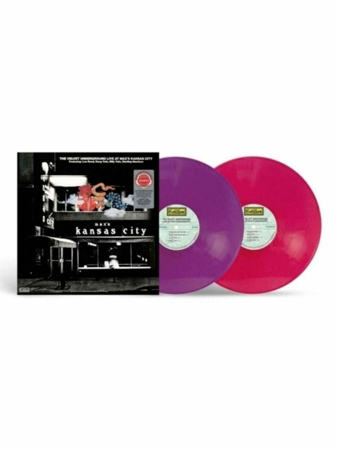 Виниловая пластинка The Velvet Underground - Live At Max's Kansas City 2LP, Orchid / Magenta vinyl Новый, Ori*inal