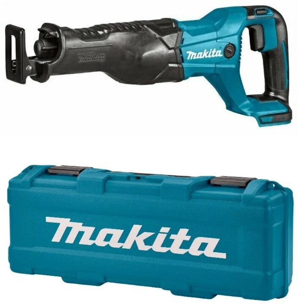 Пила сабельная аккумуляторная Makita LXT DJR186ZK, без аккумулятора и зу