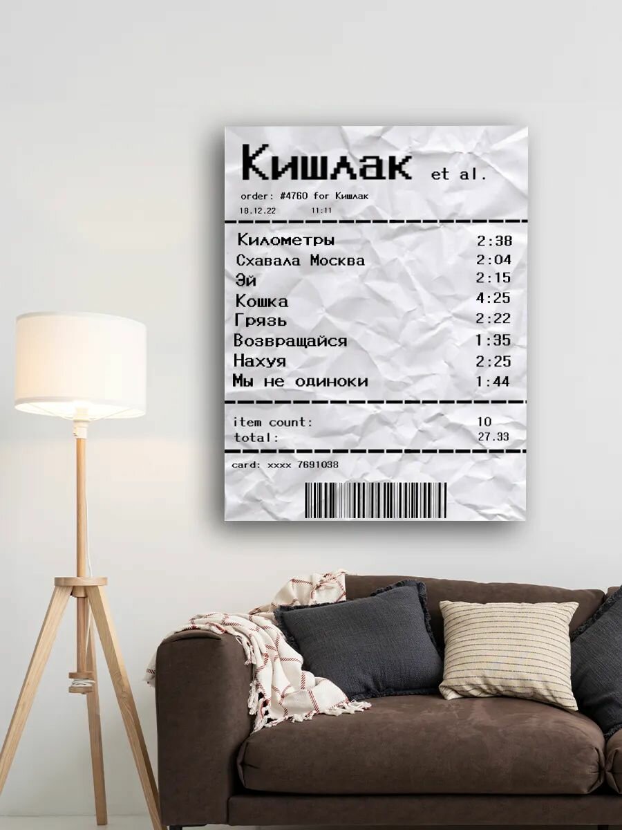 Постеры на стену для интерьера Кишлак, плакат 1шт, А2 размер. — фото 1