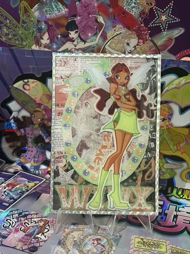 Коллекционные карты Winx Club: Шесть фей редкий набор