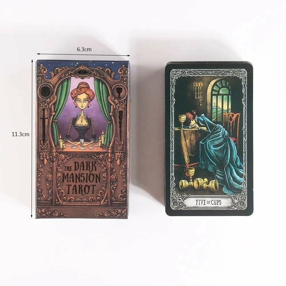 Dark Mansion Tarot/ Таро Темного особняка/ 78 шт/ 10X6CM