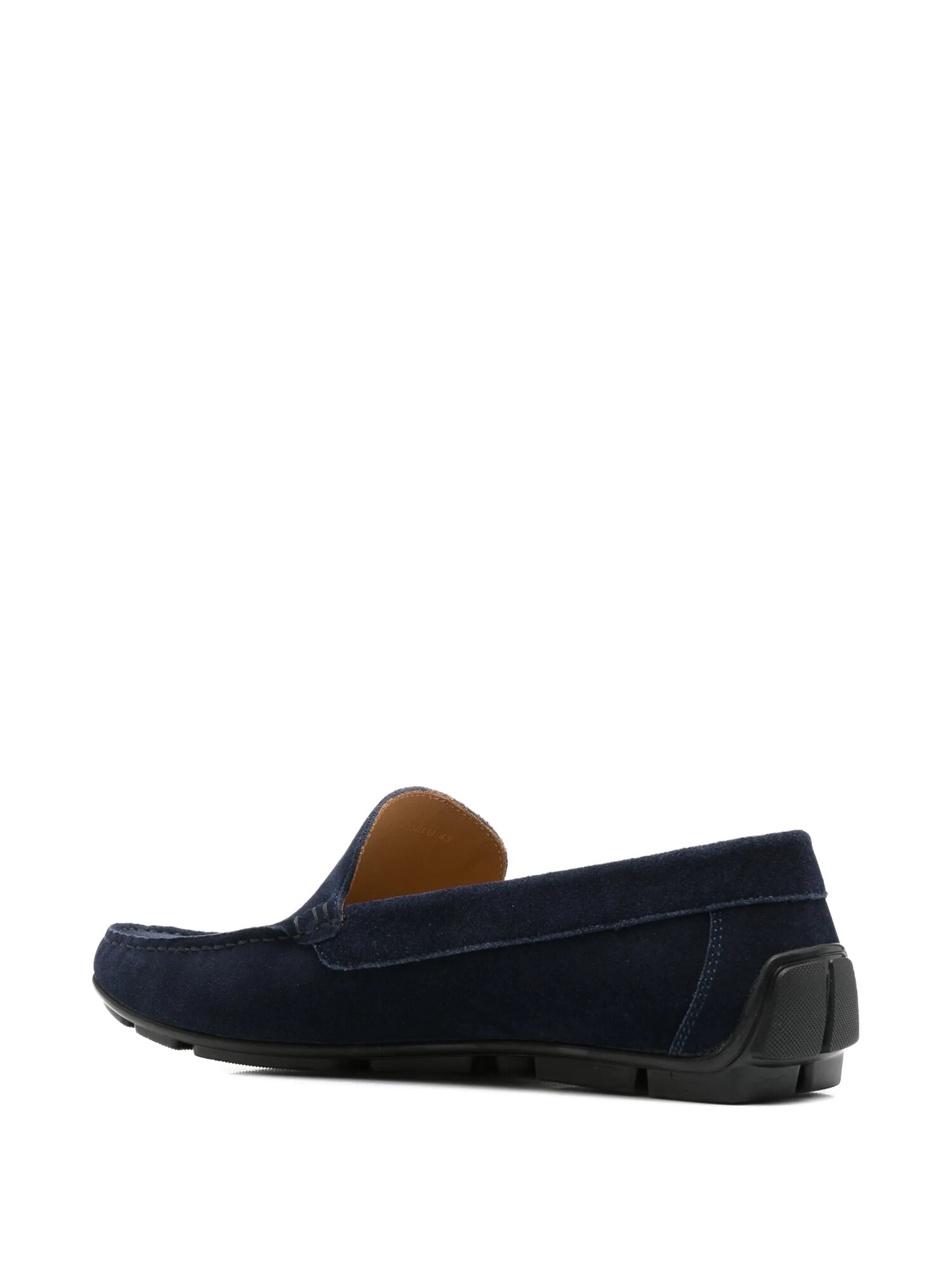 Лоферы Alberto Gozzi Leather loafers, размер 42, blue — фото 1
