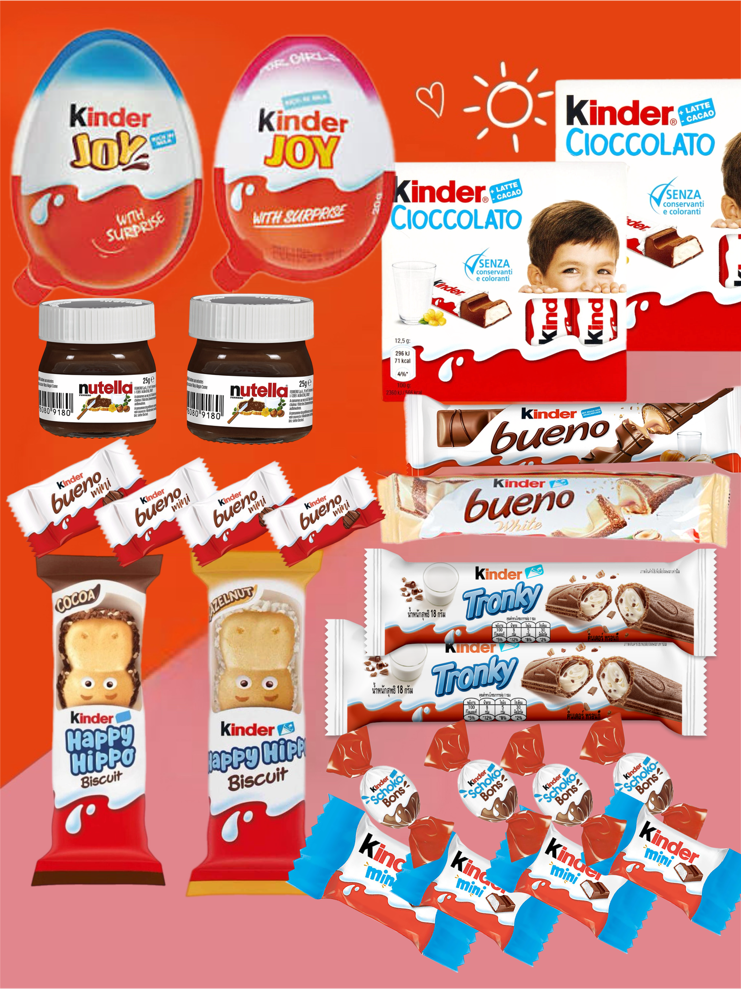 Подарочный набор Kinder Box / Сладкий набор Киндер сюрприз /в подарочной упаковке